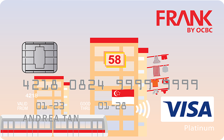 Debit Card - FRANK by OCBC Singapore